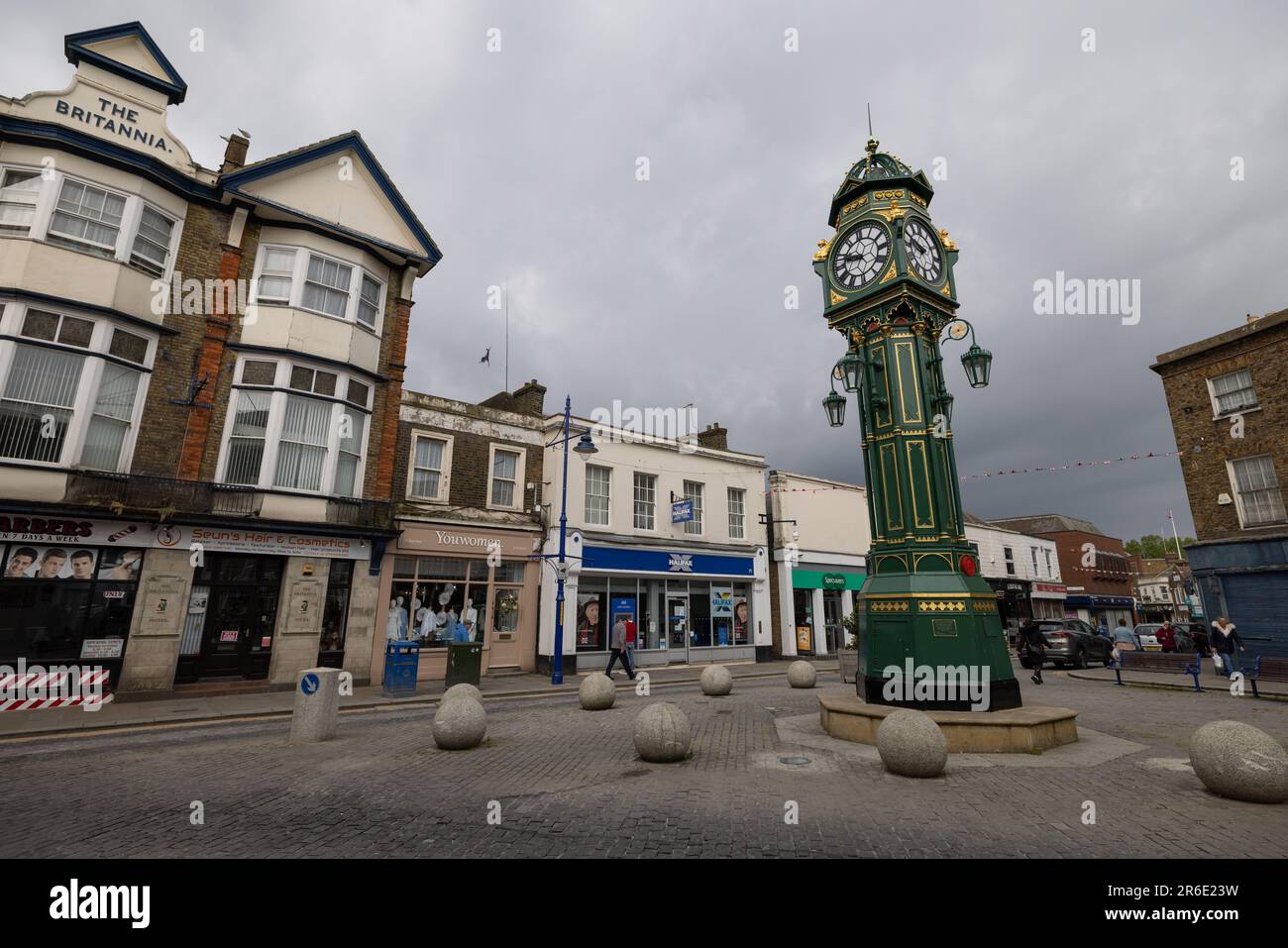 Sheerness, port town on The Isle of Sheppey, island off the northern ...