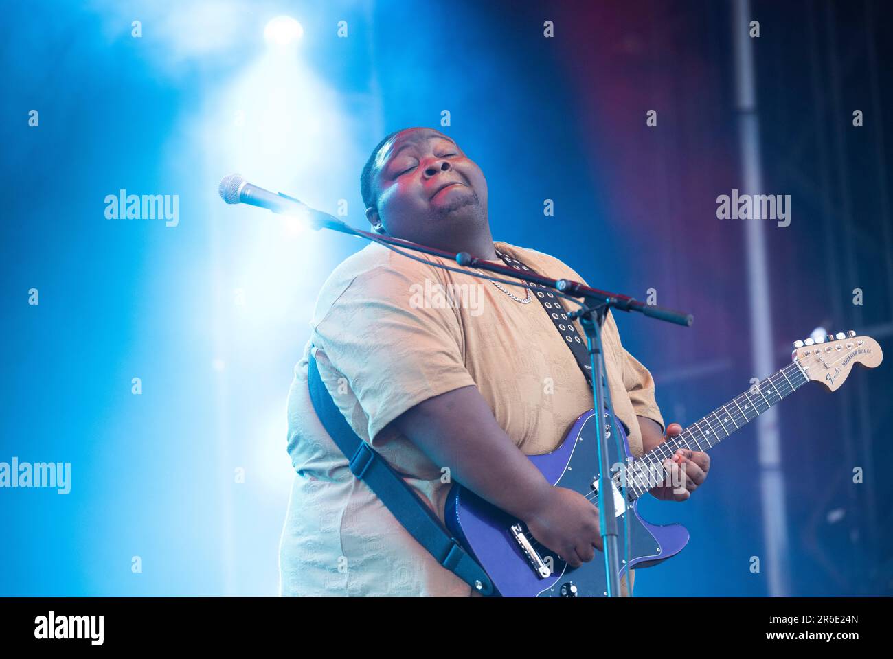 Christone "Kingfish" Ingram live on the Sweden Stage at Sweden Rock ...