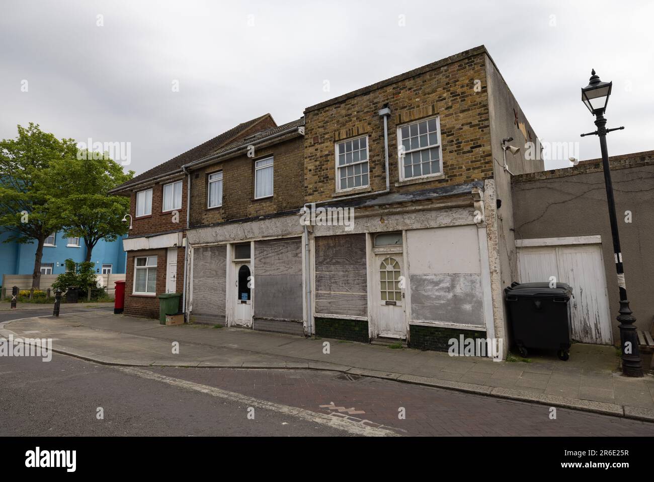 'Bluetown', Sheerness, port town on The Isle of Sheppey, island off the ...