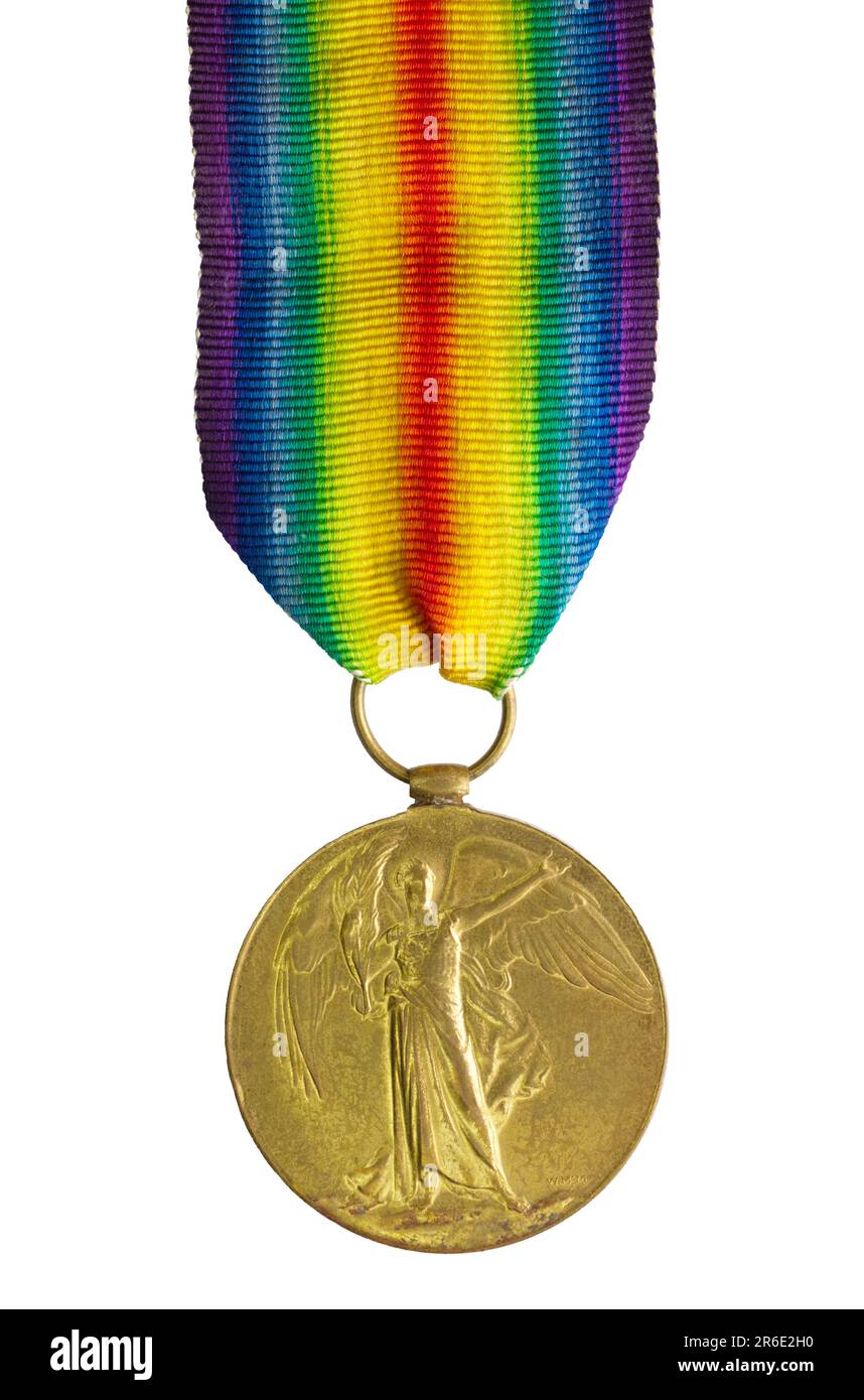 World war one victory medal hi-res stock photography and images - Alamy