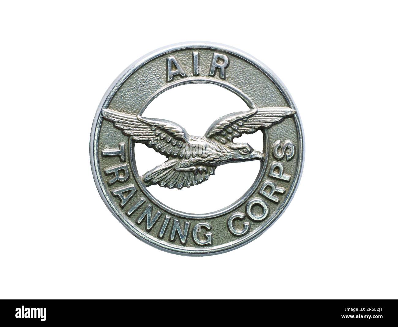 The cap badge of the Air Training Corps Stock Photo - Alamy