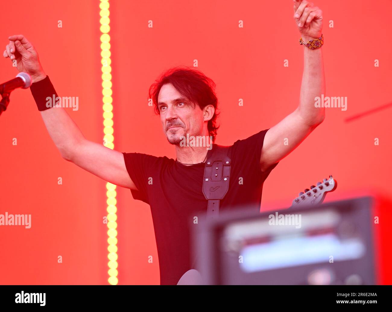 Gojira live on the Festival Stage at Sweden Rock Festival on June 8 ...