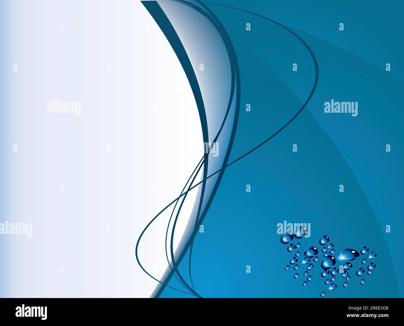 Vector illustration of blue background Stock Vector Image & Art - Alamy