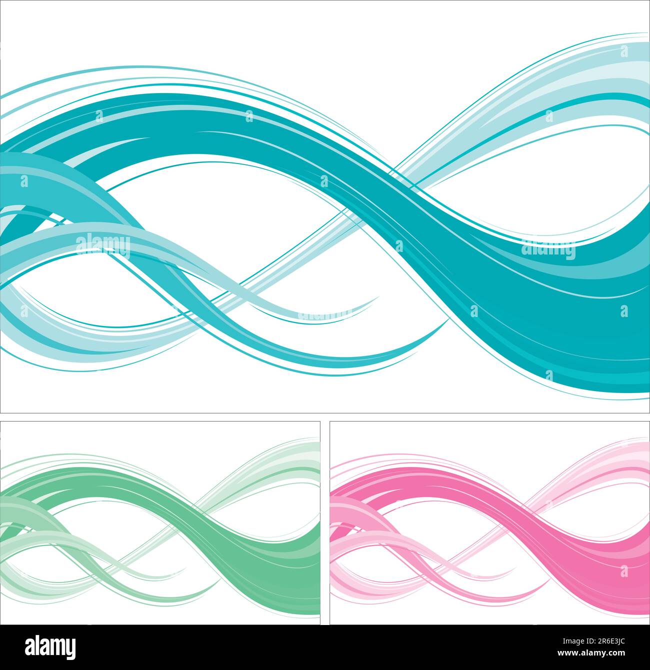 flowing colour stripe pattern design background Stock Vector Image ...