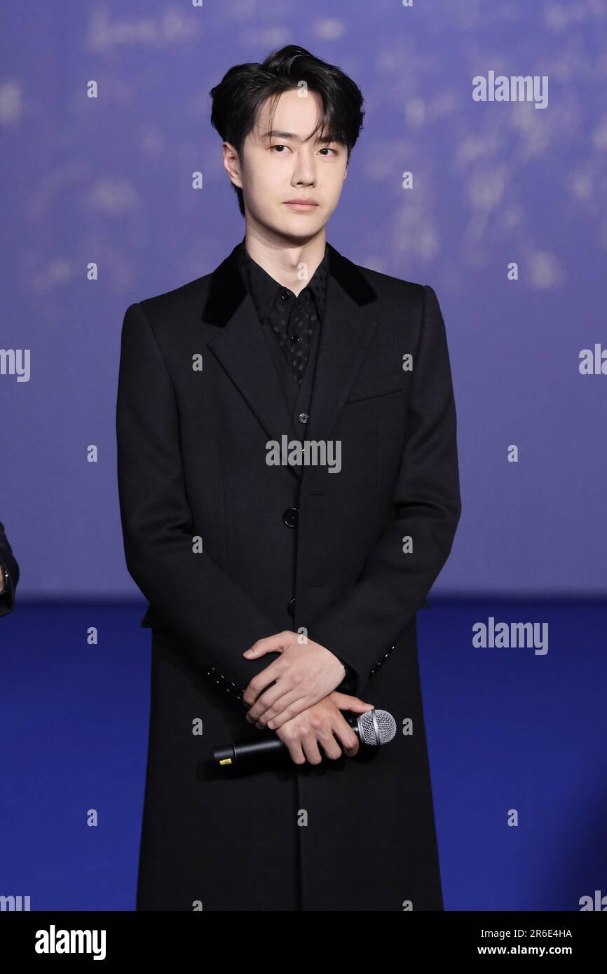 Shanghai, China, 8 June, 2023. Chinese actor, dancer, singer, rapper, and professional road ...