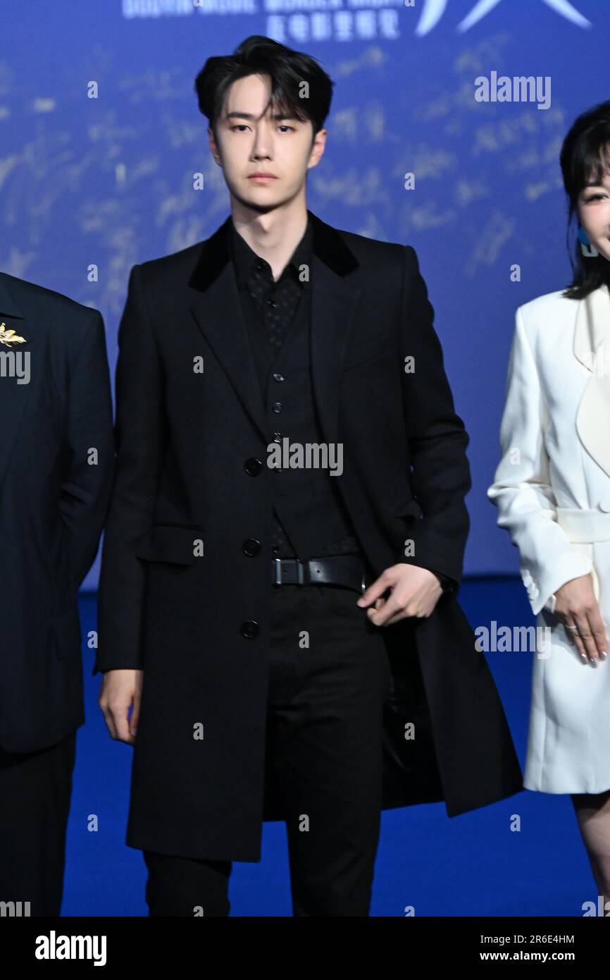 Shanghai, China, 8 June, 2023. Chinese actor, dancer, singer, rapper, and professional road ...