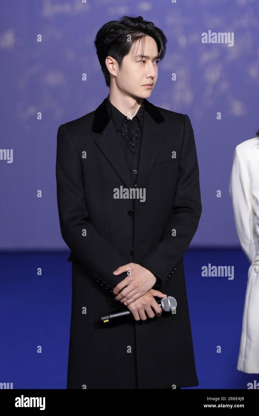 Shanghai, China, 8 June, 2023. Chinese actor, dancer, singer, rapper, and professional road ...