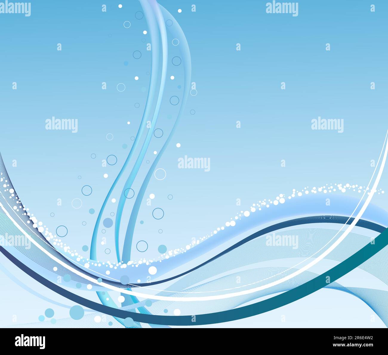 Abstract blue vector background illustration Stock Vector Image & Art ...