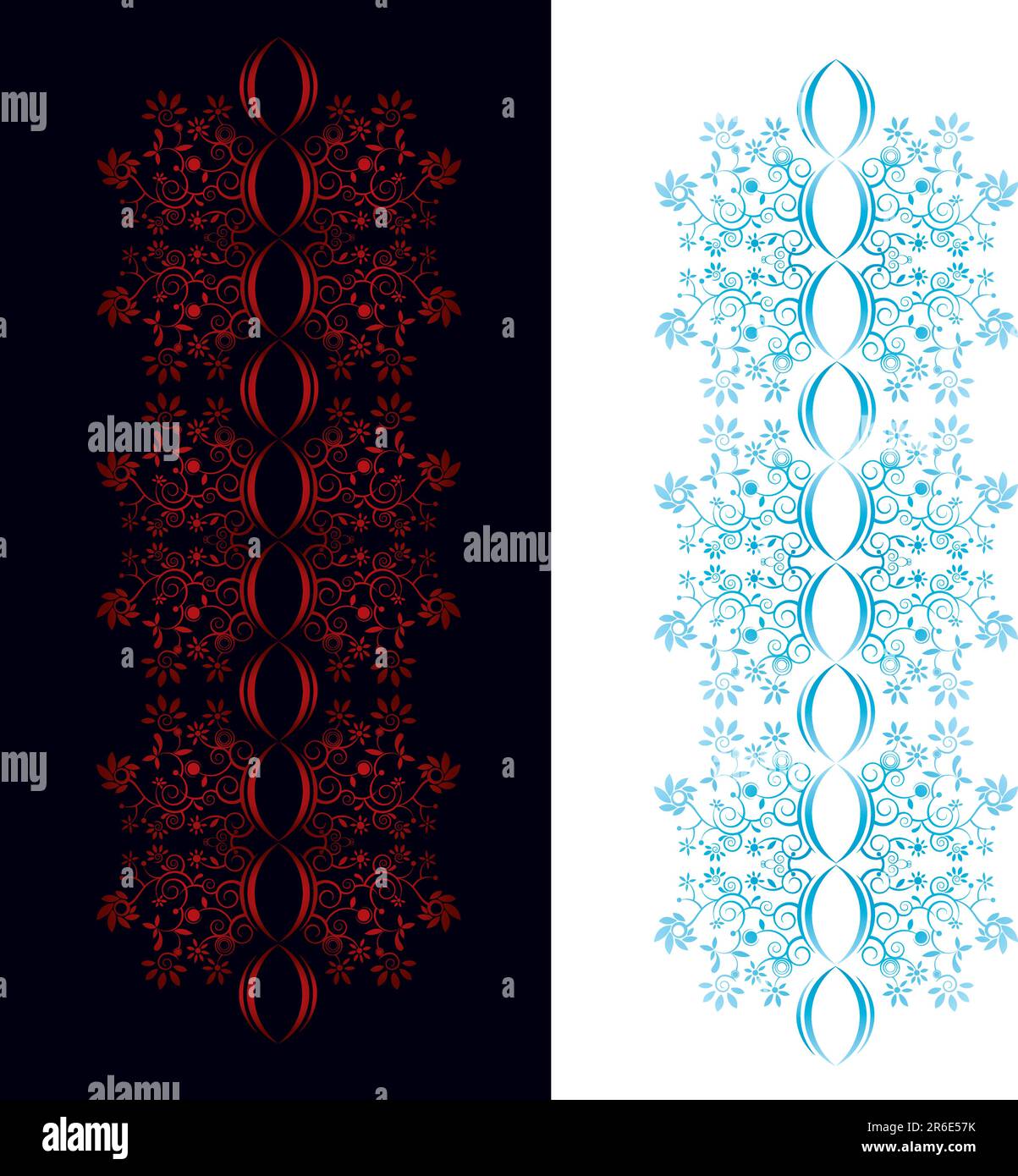 elegant flower vector background Stock Vector Image & Art - Alamy