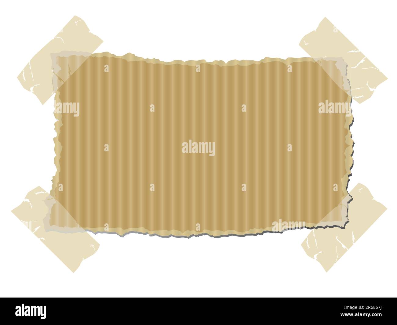 Ripped cardboard with sticky tape. Please check my portfolio for more ...