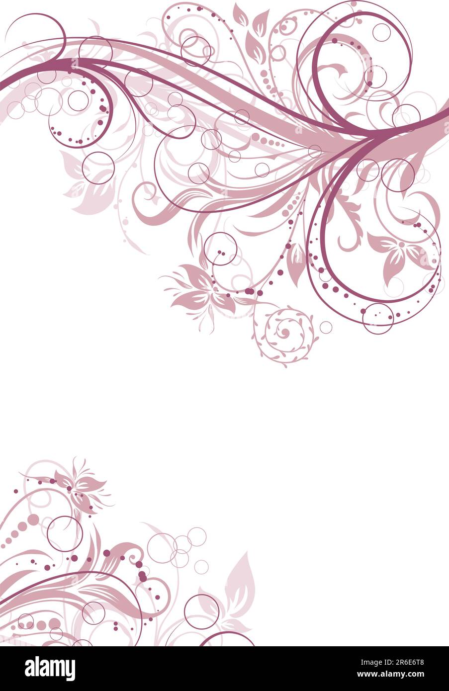 Floral abstract background, vector illustration Stock Vector Image ...