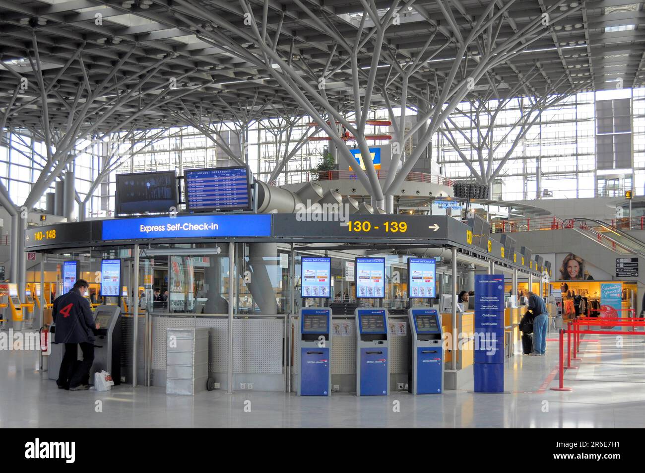Stuttgart Airport, Echterdingen, in the terminal, Stuttgart Airport ...