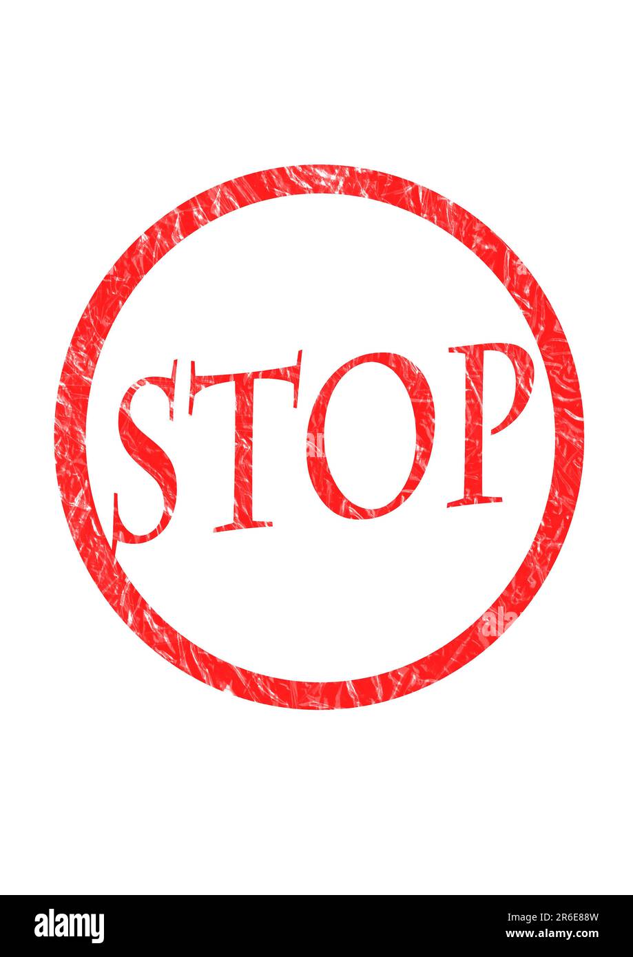 Red stamp in relief Stock Photo - Alamy