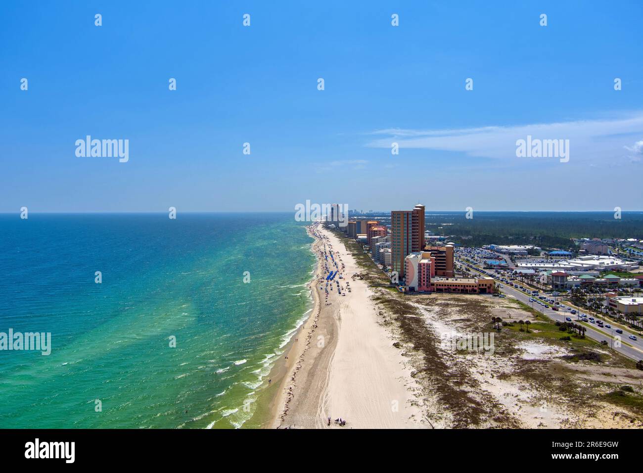 Orange Beach, Alabama in July Stock Photo - Alamy