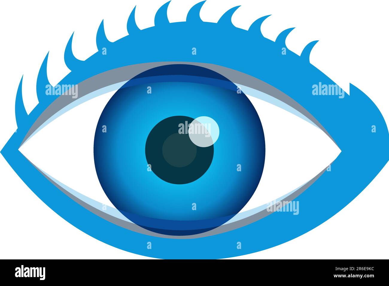 Shiner eye Stock Vector Images - Alamy