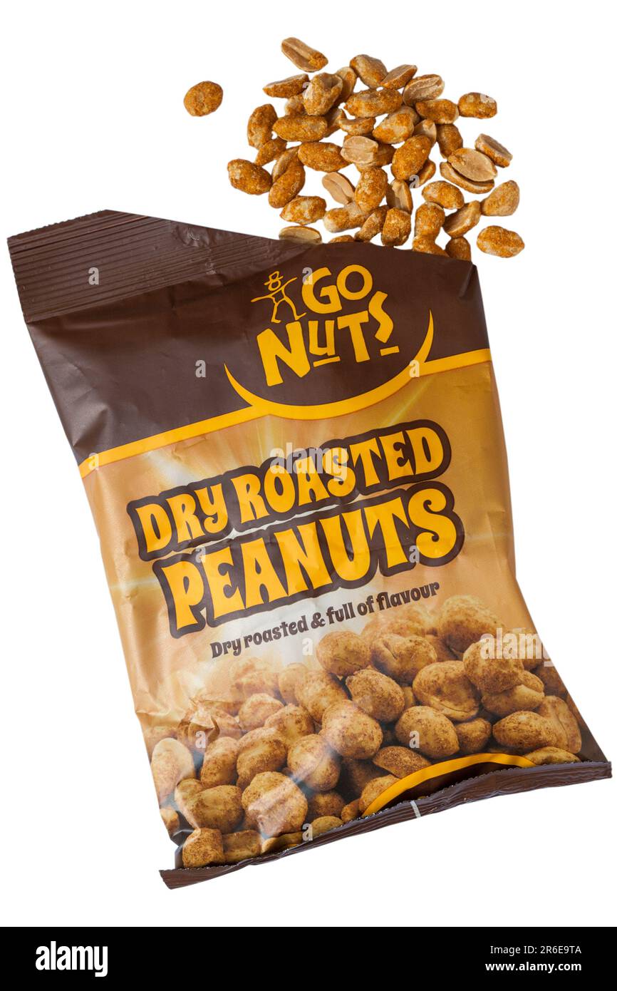 Packet of Go Nuts Dry Roasted Peanuts dry roasted & full of flavour ... Packet of Go Nuts Dry Roasted Peanuts dry roasted & full of flavour ...