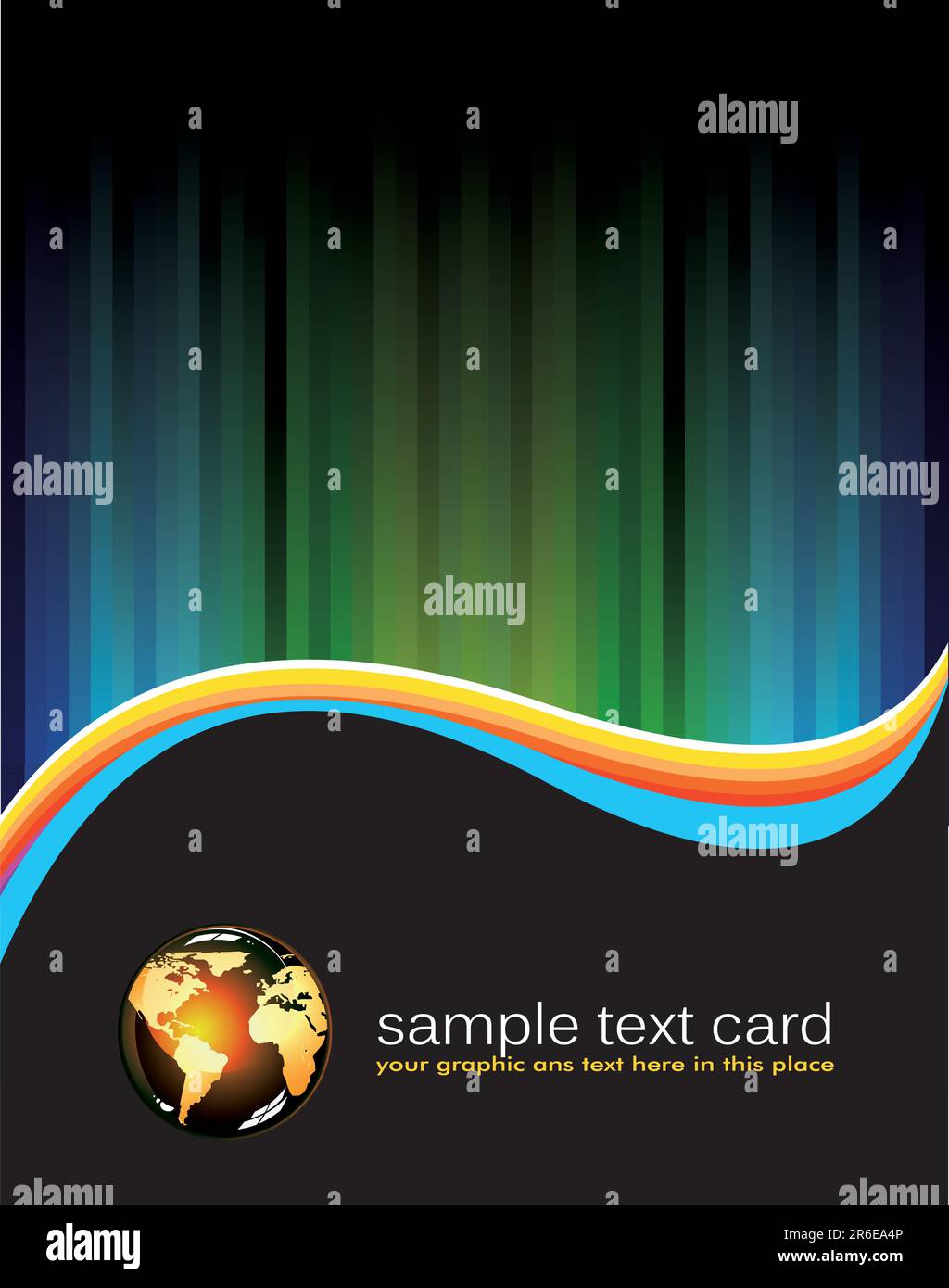 Colorful Abstract Background for Business Flyer Stock Vector Image ...