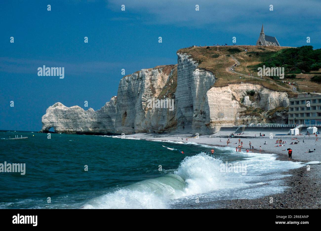 Coast near Etretat, Normandy, France, Coast near Etretat, Normandy ...