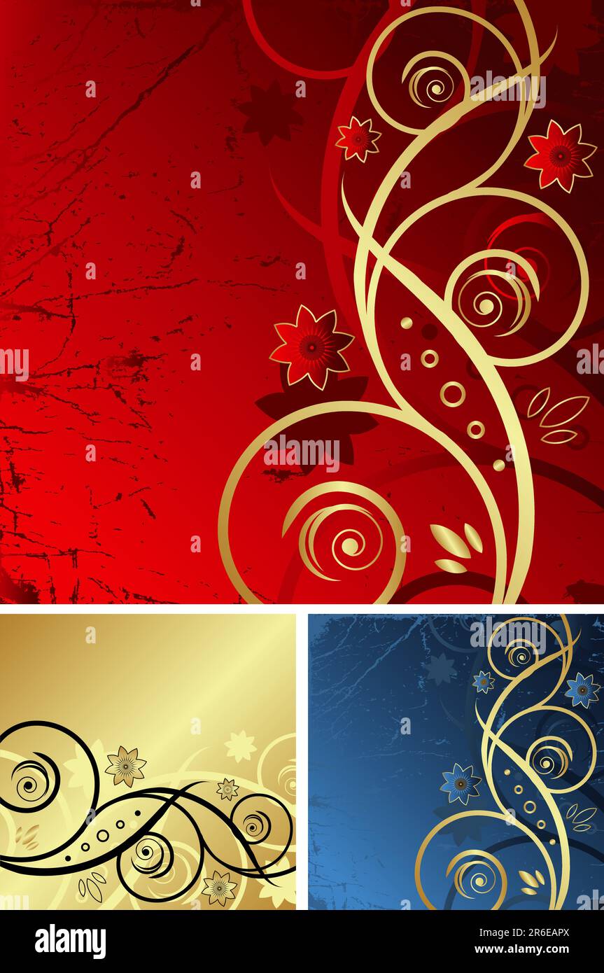 golden vector backgrounds Stock Vector Image & Art - Alamy