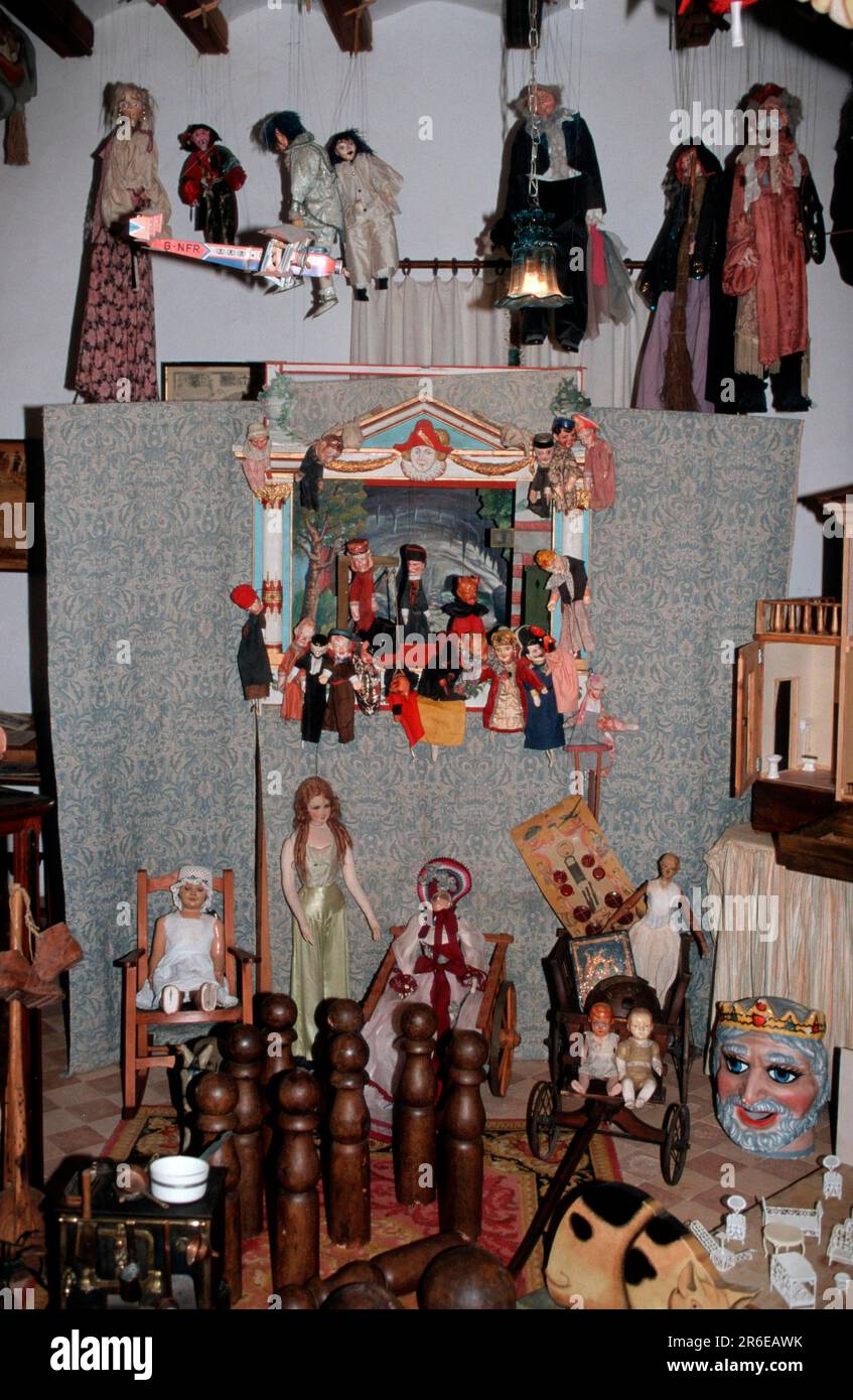 Toymuseum at estate, Sa Granja, Majorca, Balearic Islands, Spain ...
