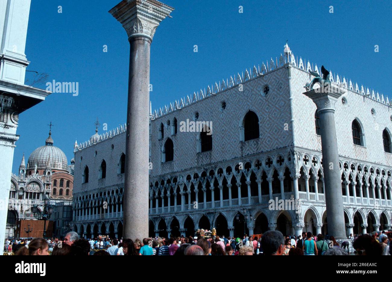 Doge's Palace, Venice, Italy, horizontal, landscape format Stock Photo ...