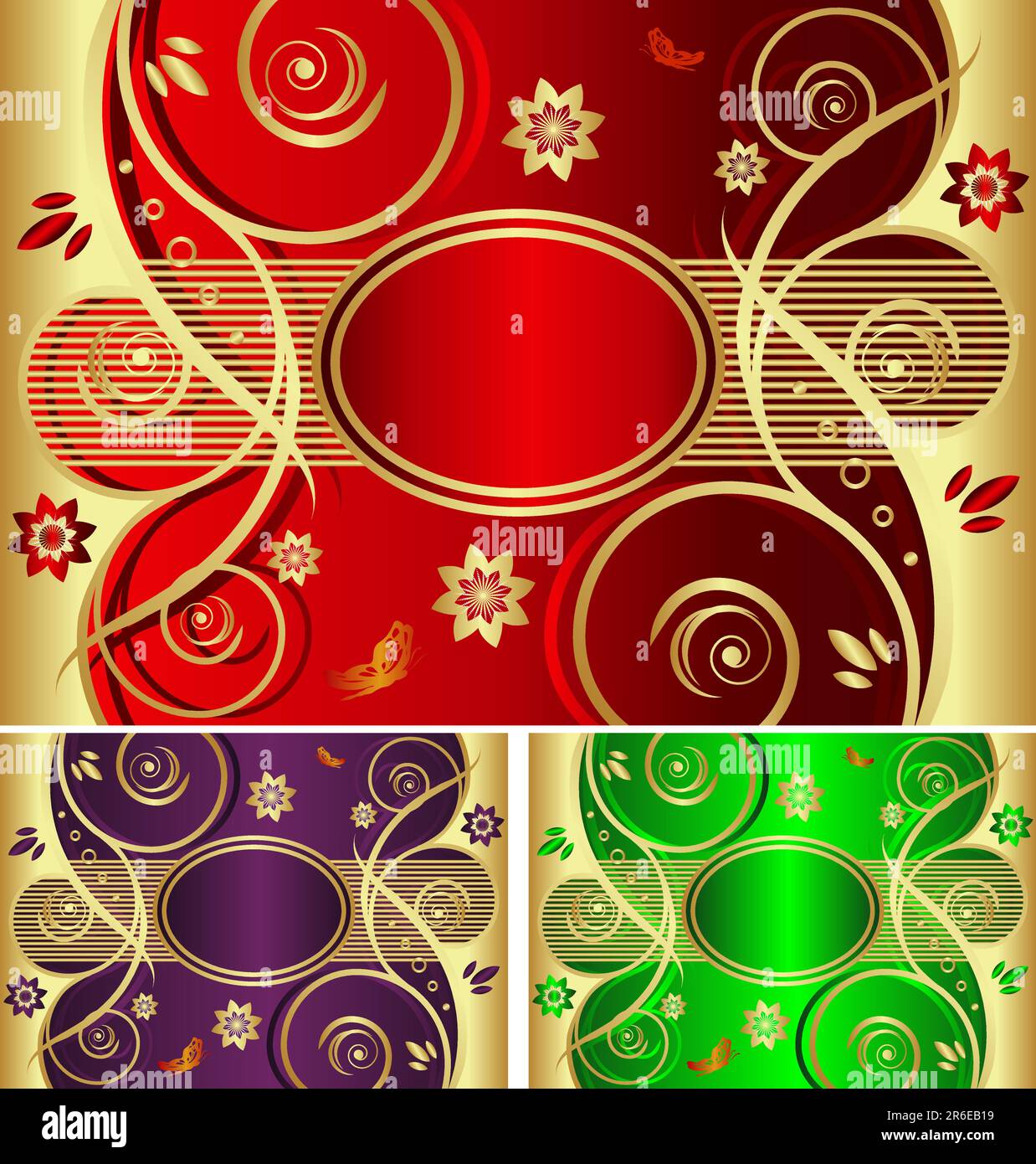 Golden vector backgrounds Stock Vector Image & Art - Alamy
