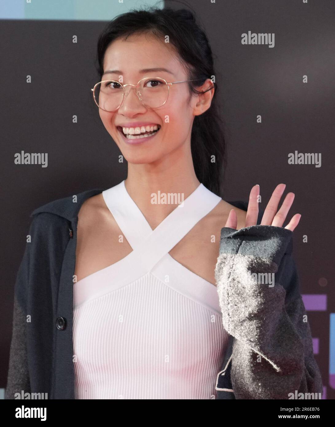 Los Angeles, USA. 08th June, 2023. Leenda Dong arrives at the Disney ...