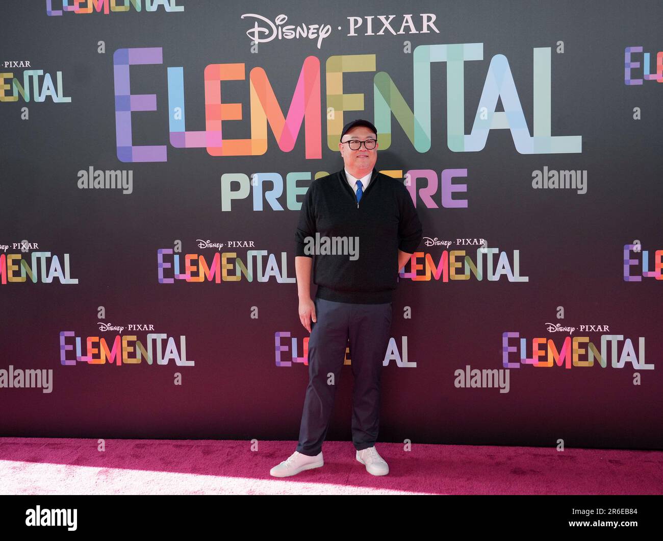 Los Angeles, USA. 08th June, 2023. Peter Sohn arrives at the Disney ...
