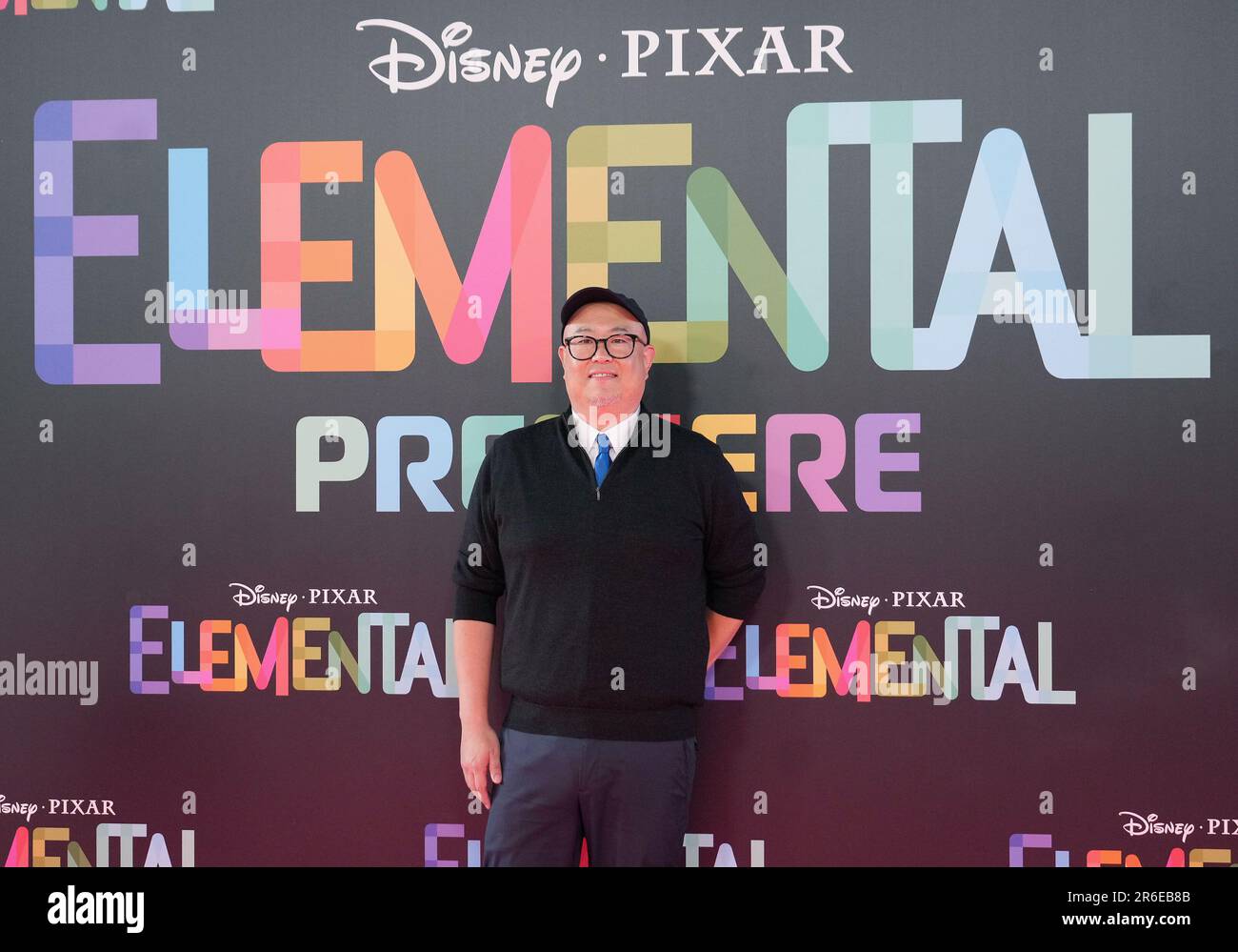 Los Angeles, USA. 08th June, 2023. Peter Sohn arrives at the Disney ...