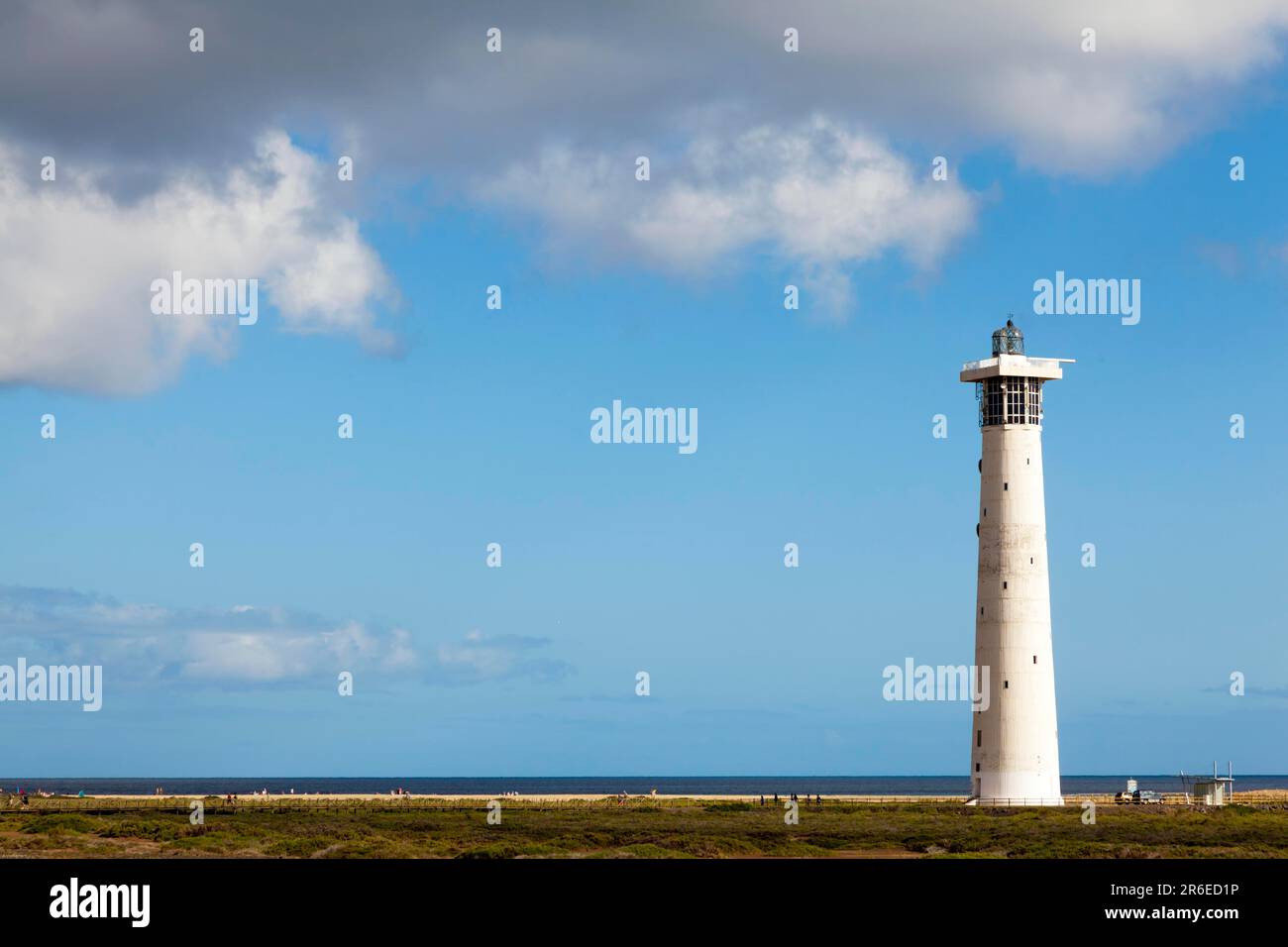 The lighthouse of Morro Jable Stock Photo - Alamy