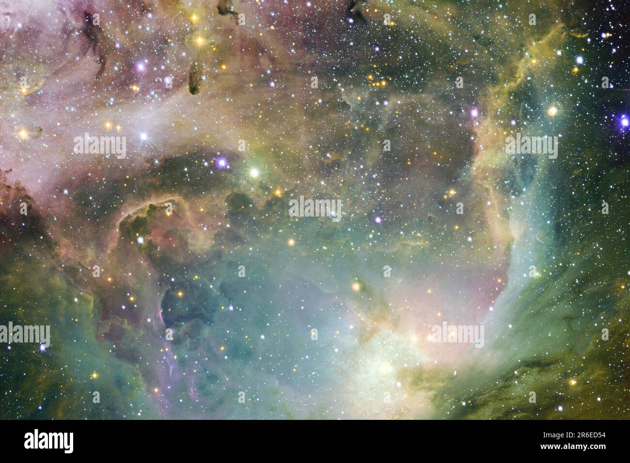 Outer space. Science fiction cosmos. Elements of this image furnished ...