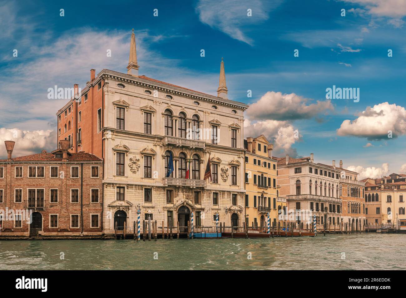 Venice buildings exterior. Travel to Italy. Mediterranean architecture ...