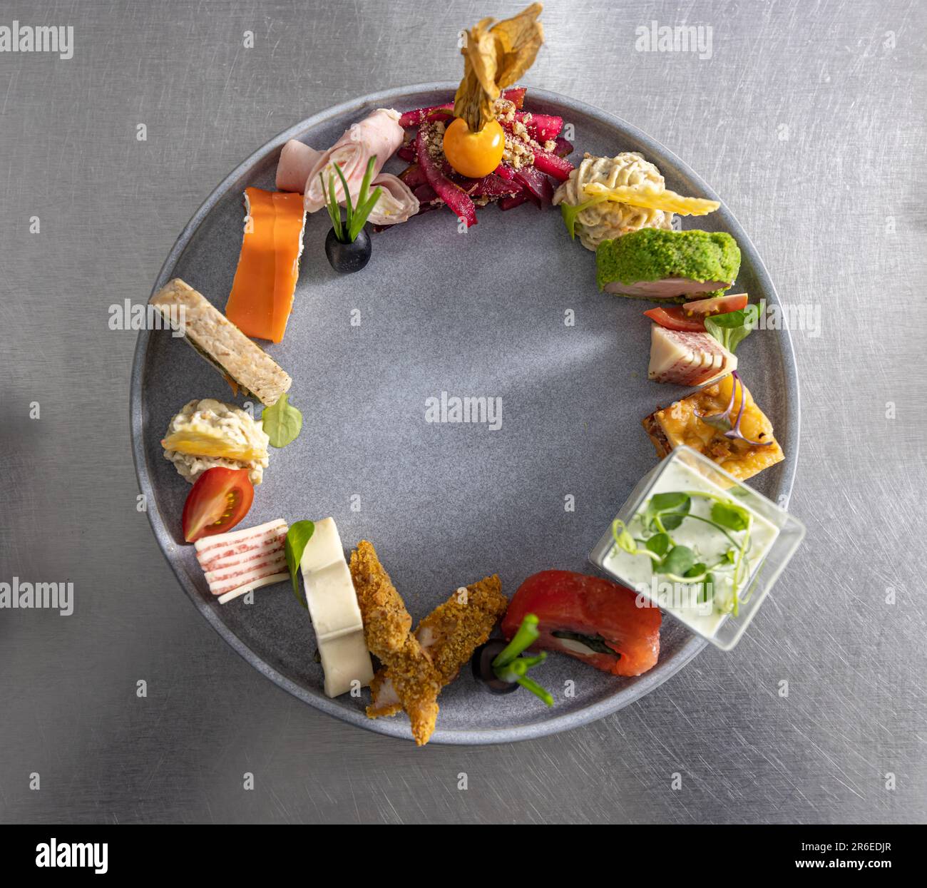 Top view plate delicious hi-res stock photography and images - Alamy