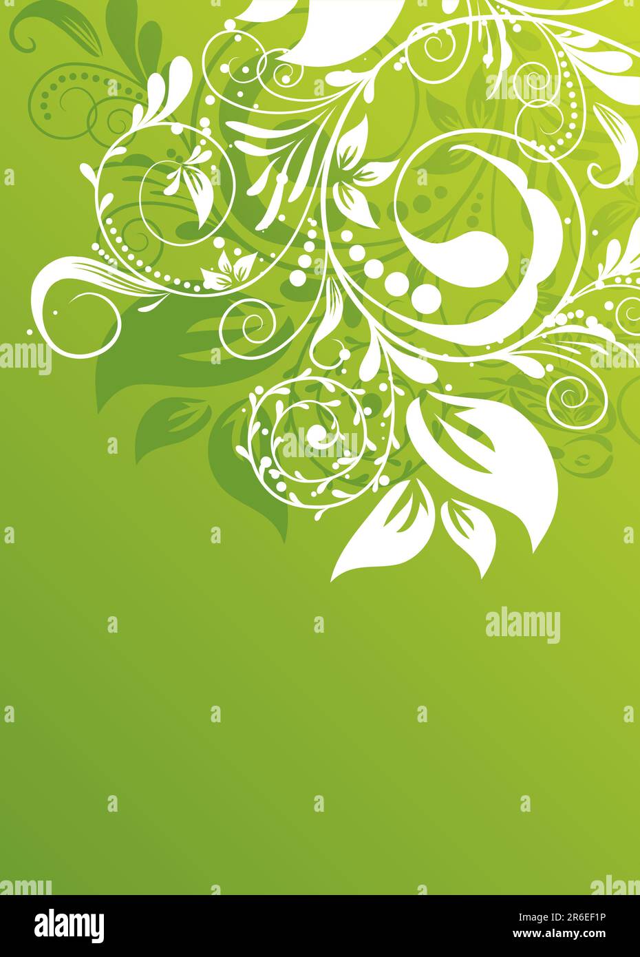 Floral abstract background, vector illustration Stock Vector Image ...