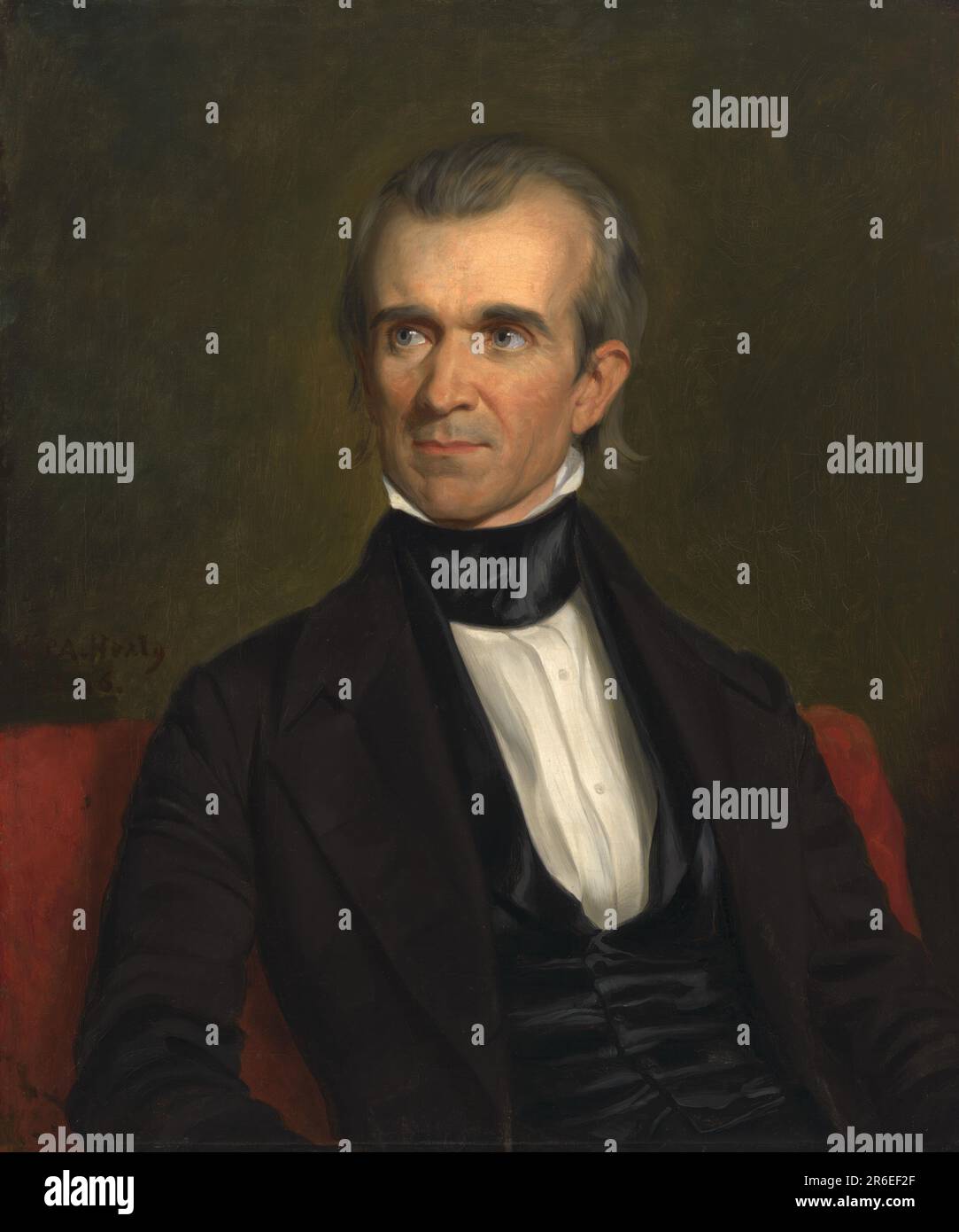 James Knox Polk. oil on canvas. Date: January-February 1846. Museum ...