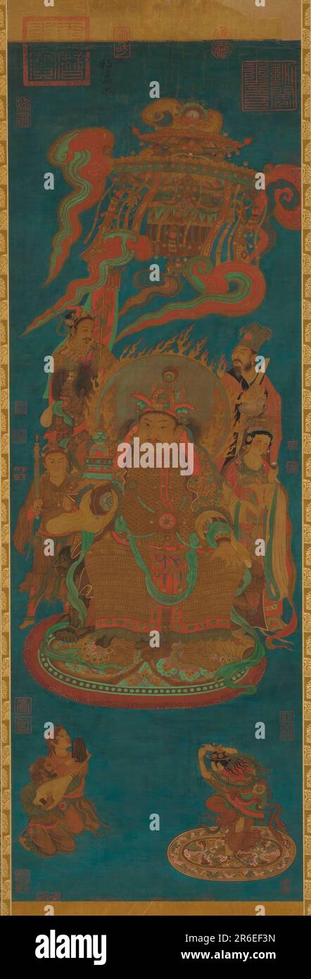 Vaisravana, Guardian King of the North. Origin: China. Date: 14th ...