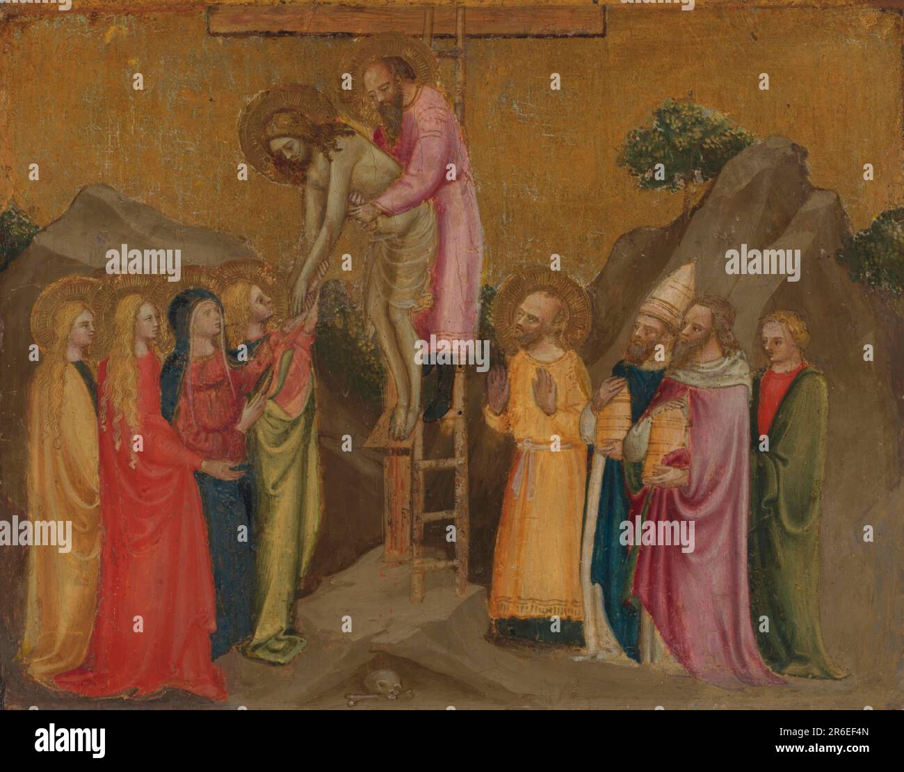 Descent from the Cross. Date: 14th century. oil on wood. Museum ...
