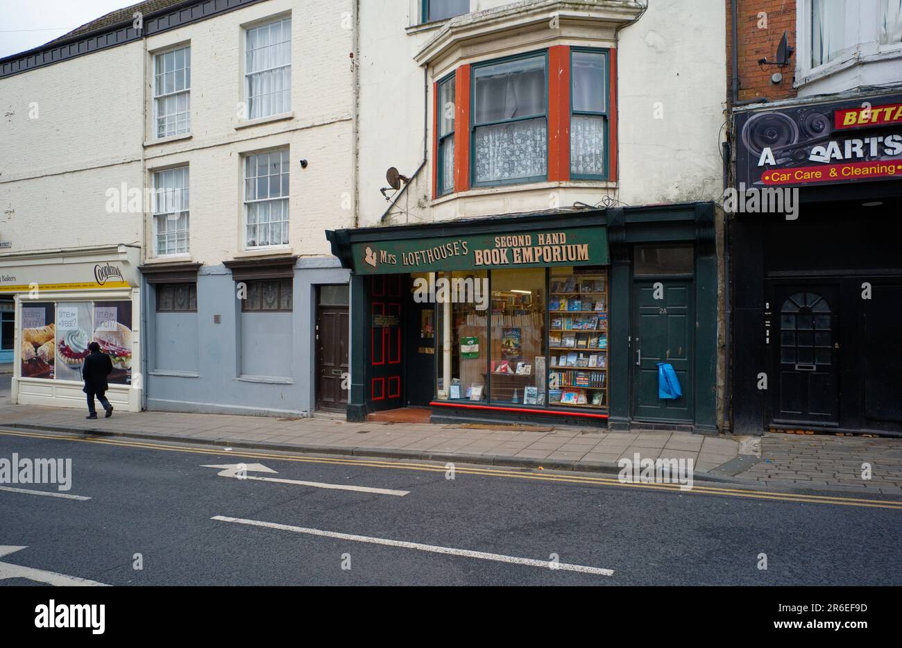 Mrs Lofthouse's second hand book emporium on Queen Street, Scarborough ...