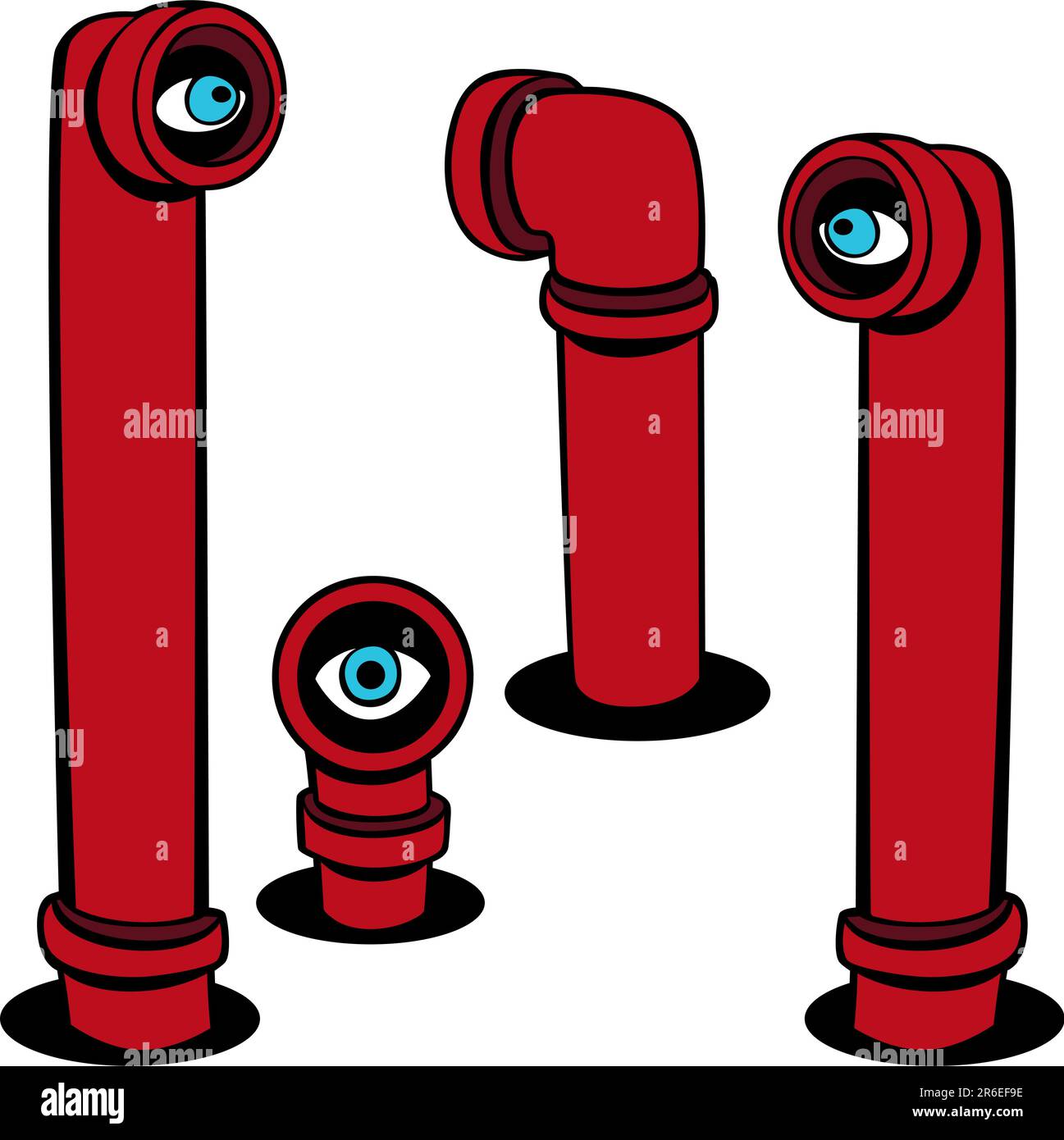 Spying scope Stock Vector Images - Alamy