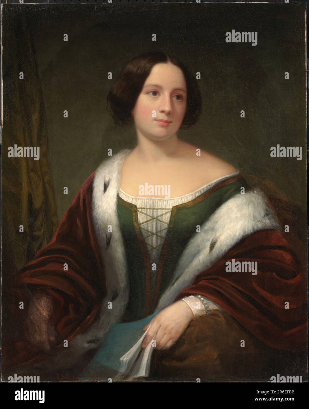 Unidentified Woman. Date: 1852. oil on canvas. Formerly identified as ...