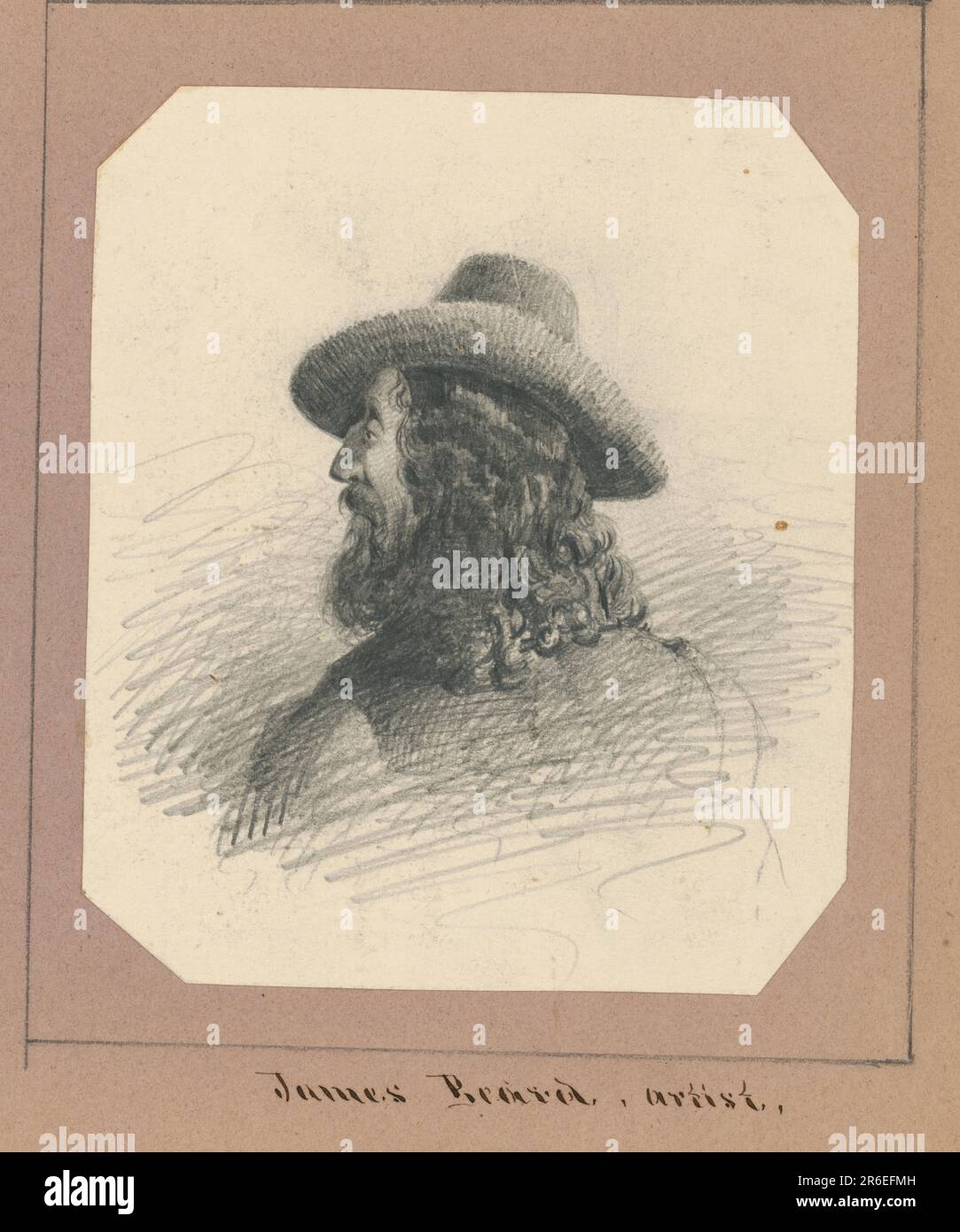 James Henry Beard. pencil on paper. Date: c. 1846. Museum: NATIONAL ...