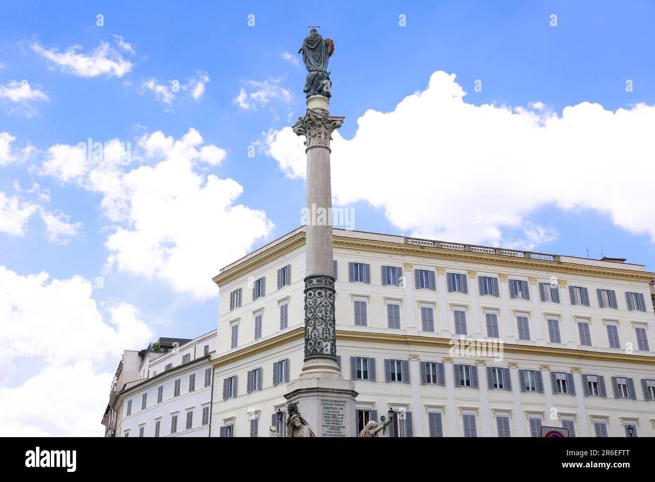 Piazza di Spagna, most famous squares in Rome, Italy Stock Photo - Alamy