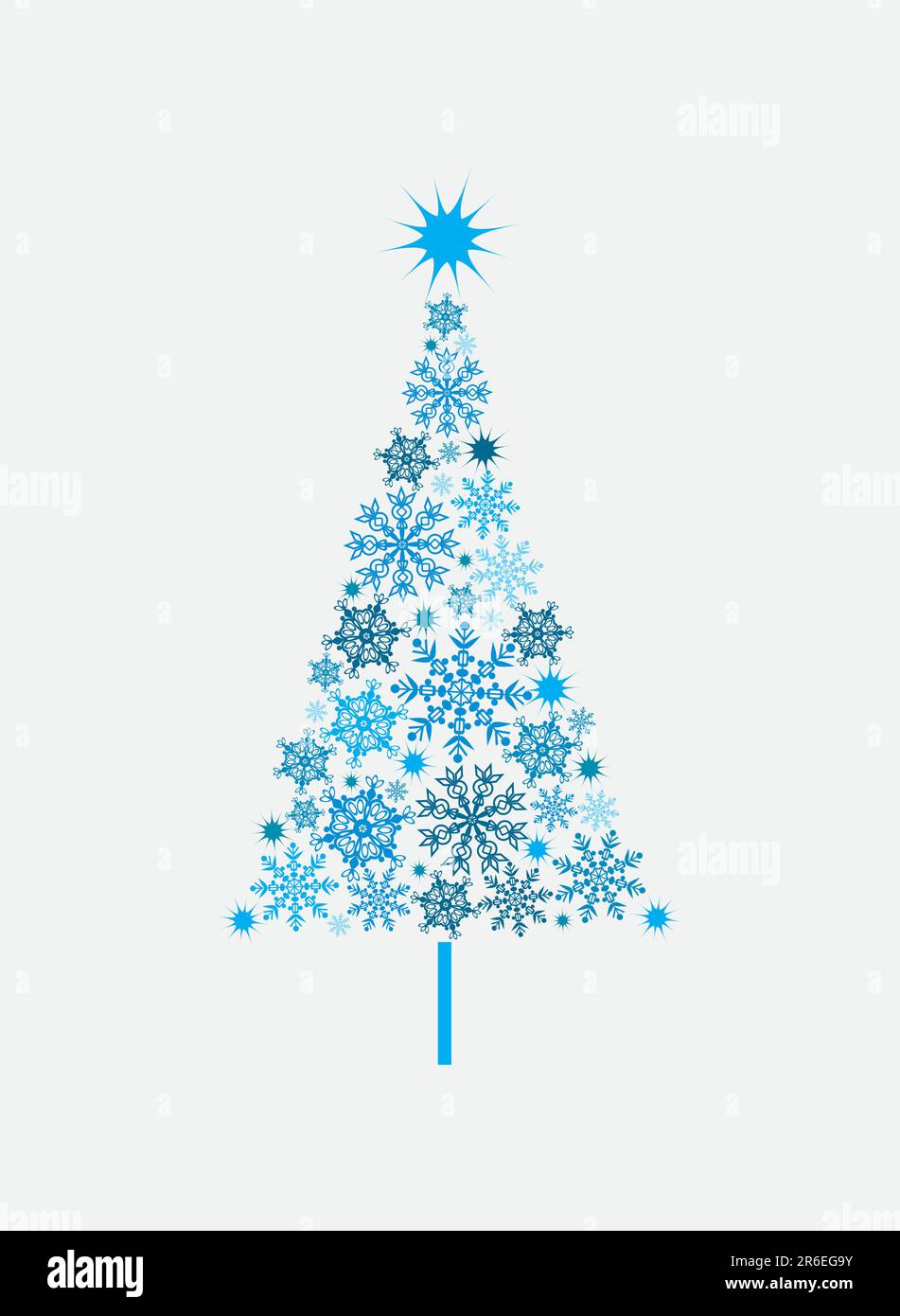 Christmas tree background, vector illustration Stock Vector Image & Art ...