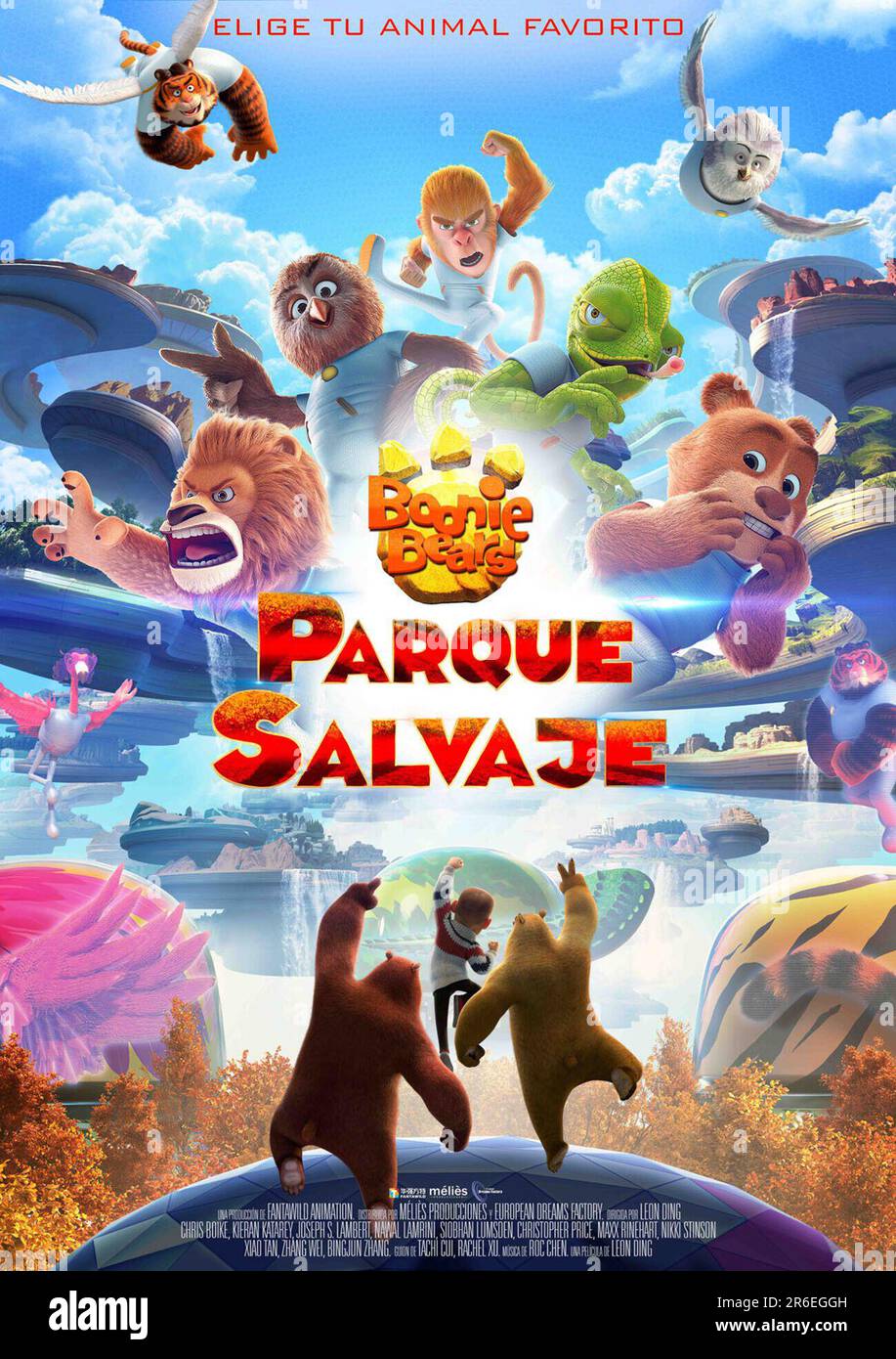 BOONIE BEARS: THE WILD LIFE (2021) -Original title: XIONG CHU MO: KUANG ...