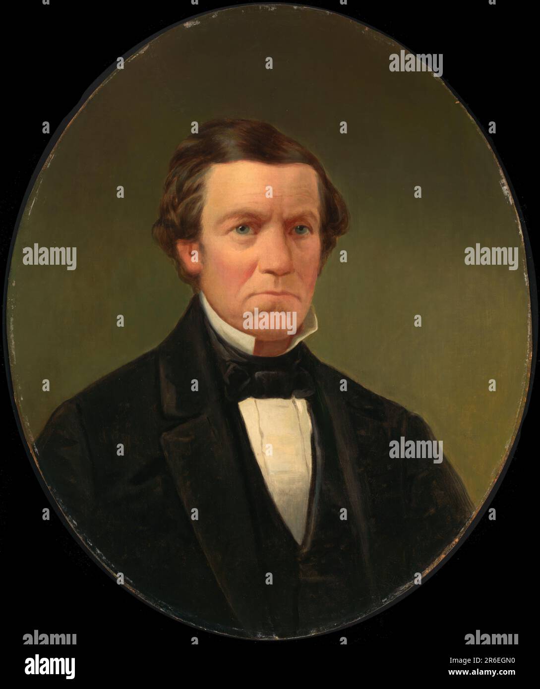 William Austin Burt. oil on canvas. Date: c. 1845. Museum: NATIONAL PORTRAIT GALLERY Stock Photo ...