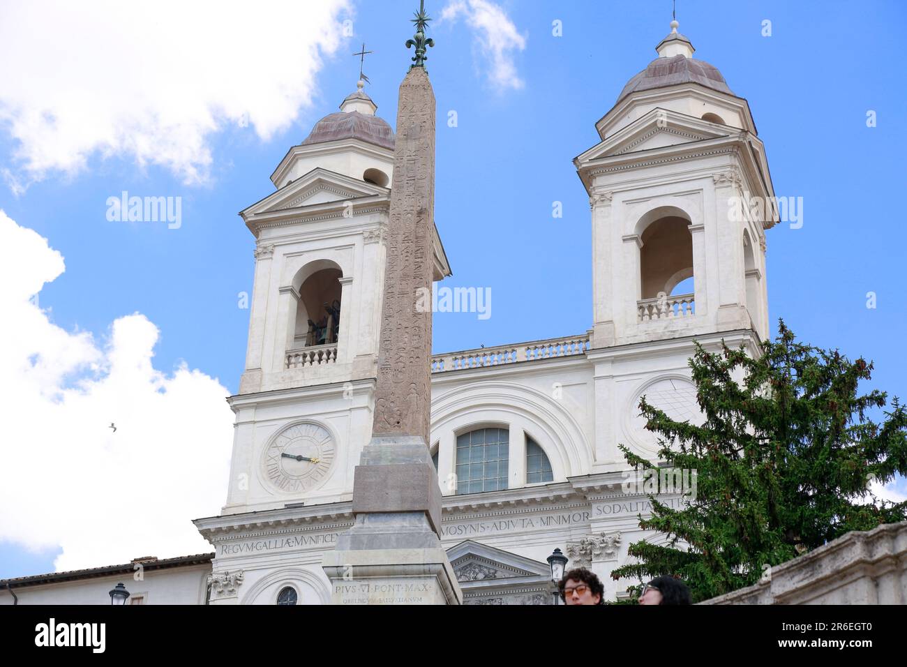 Piazza di Spagna, most famous squares in Rome, Italy Stock Photo - Alamy
