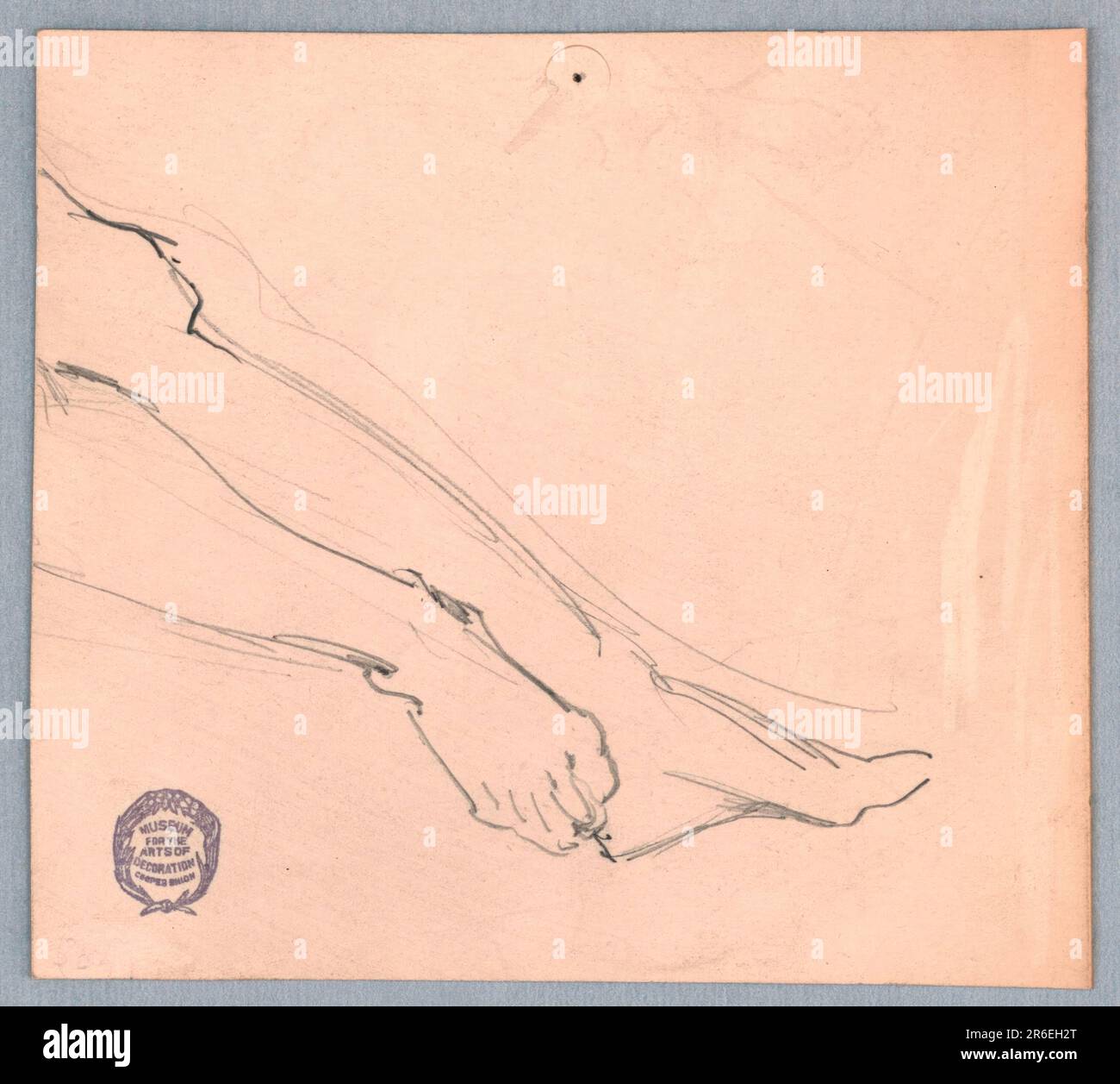 Sketch of a model's legs. Graphite on paper. Date: ca. 1894. Museum ...