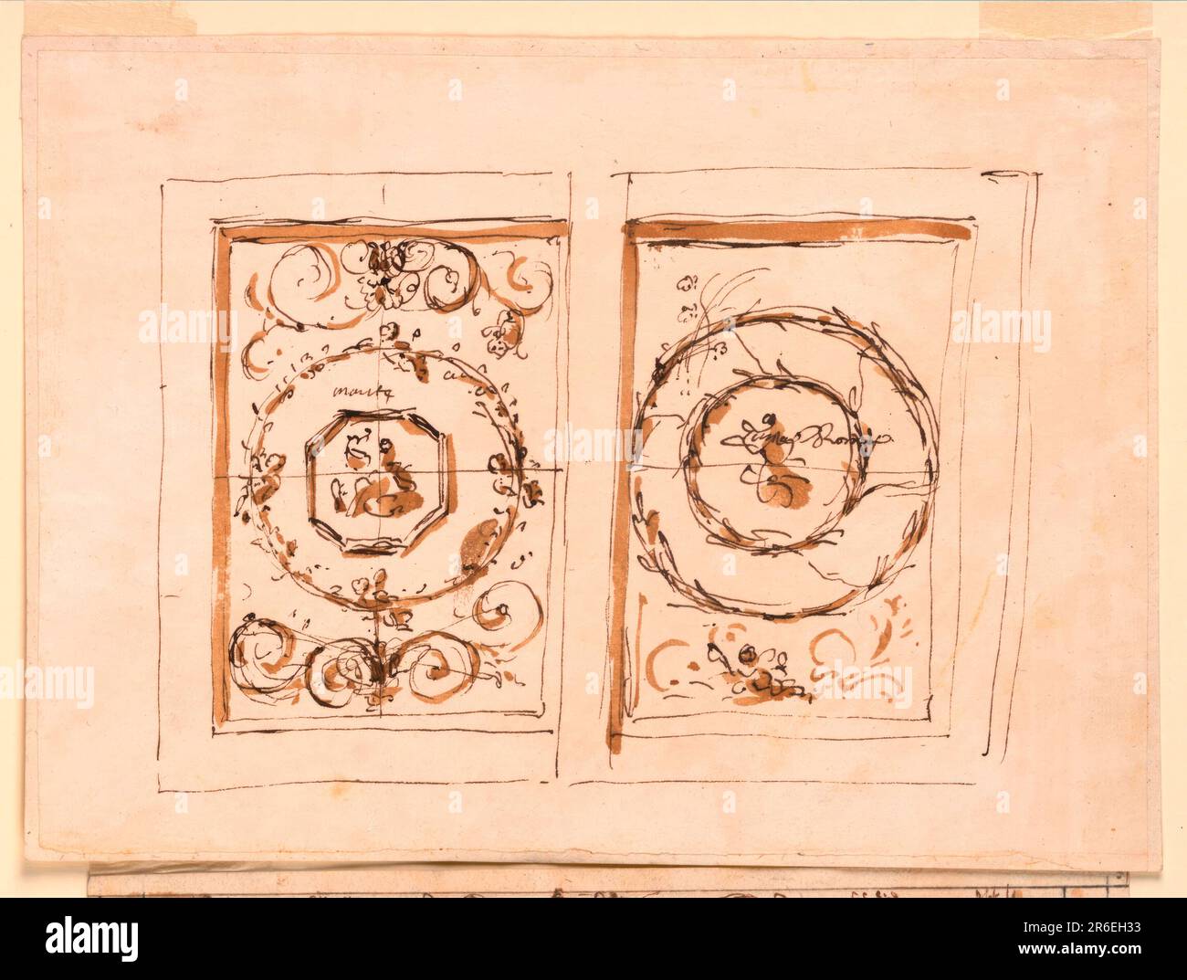 Lined ceiling roof hi-res stock photography and images - Alamy