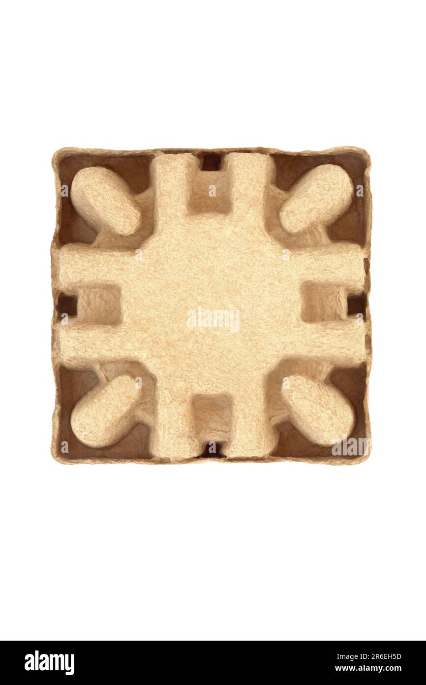 Cardboard box brown insert reverse side, protection for delivery ...