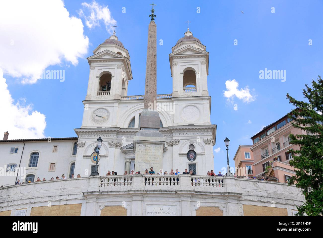 Piazza di Spagna, most famous squares in Rome, Italy Stock Photo - Alamy
